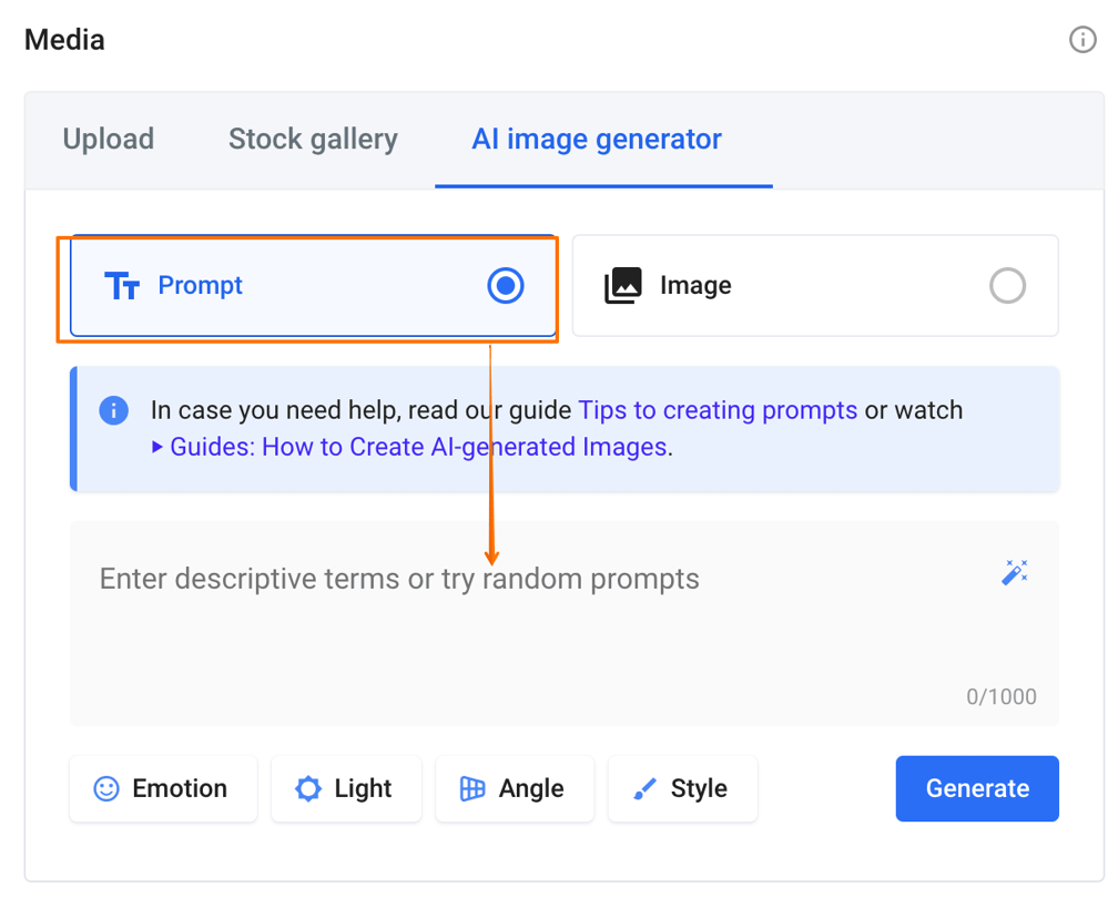 AI Image Generator for Ad Campaigns