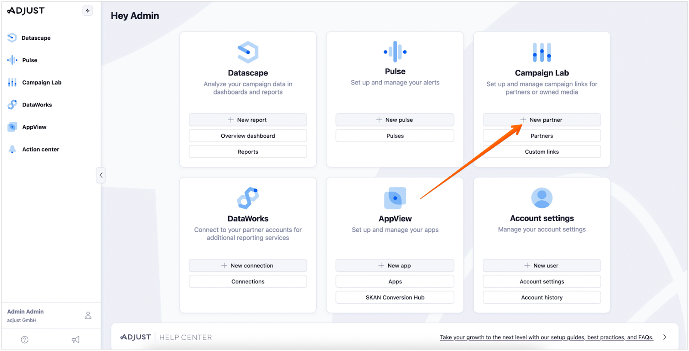 Adjust Tracker Integration in MGID Ads