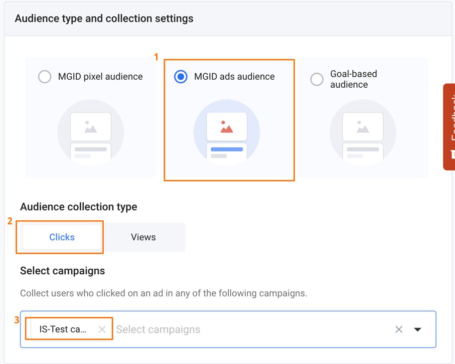 Audience and Retargeting in MGID Ads