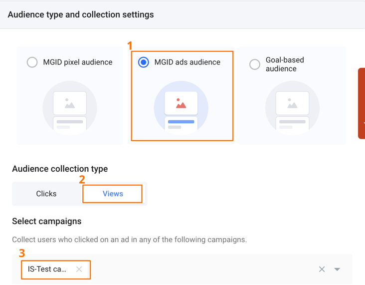 Audience and Retargeting in MGID Ads