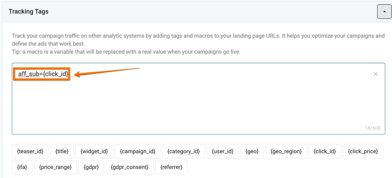 Gamesvid.com Affiliate Network Integration in MGID Ads