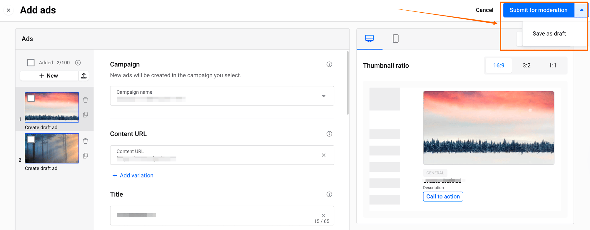 How to Create and Edit Ads in MGID Ads?