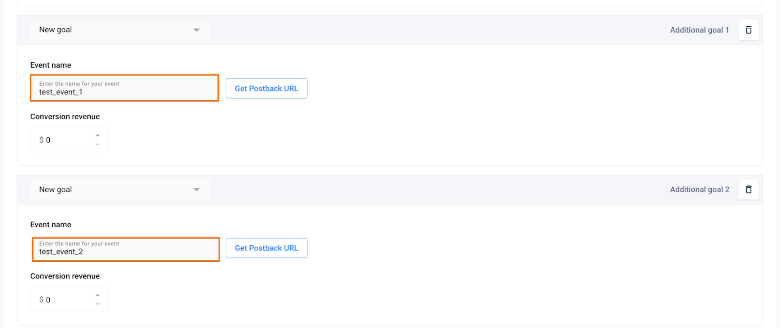 Postback Setup in MGID Ads
