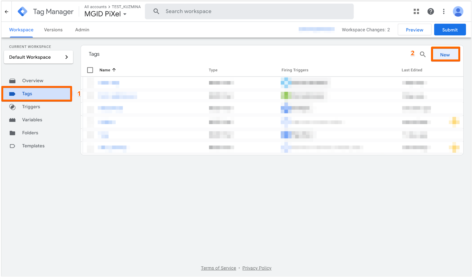 MGID Pixel via Google Tag Manager: URL-based conversions