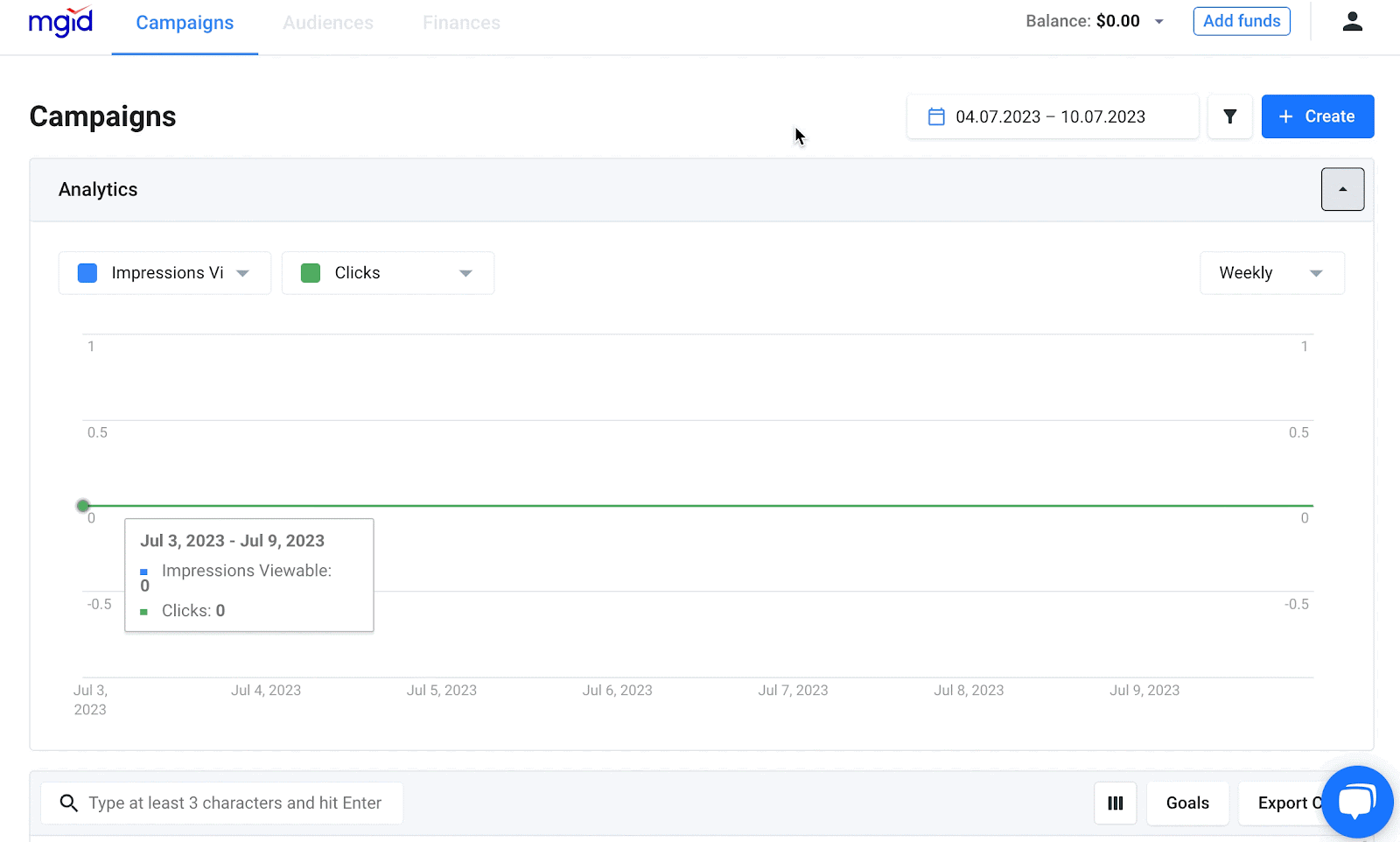 Creating A Push Ad Campaign in MGID Ads